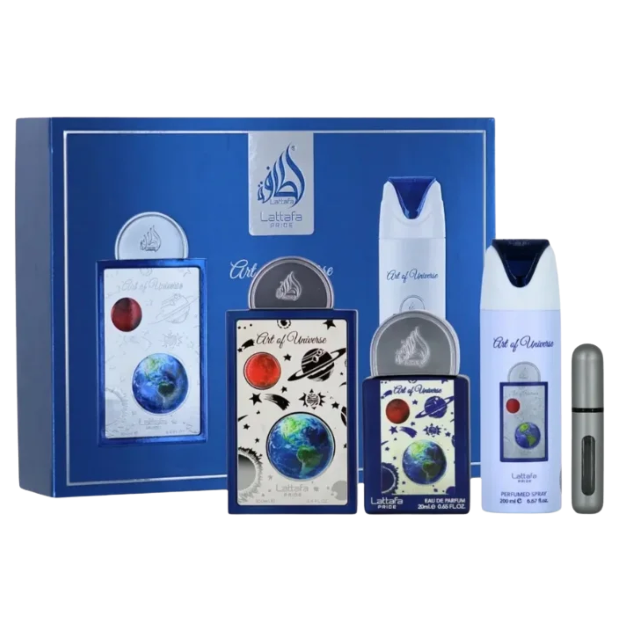 Set Perfume Art of Universe EDP 100 ml + 20 ml + Perfumed Spray 200 ml ...