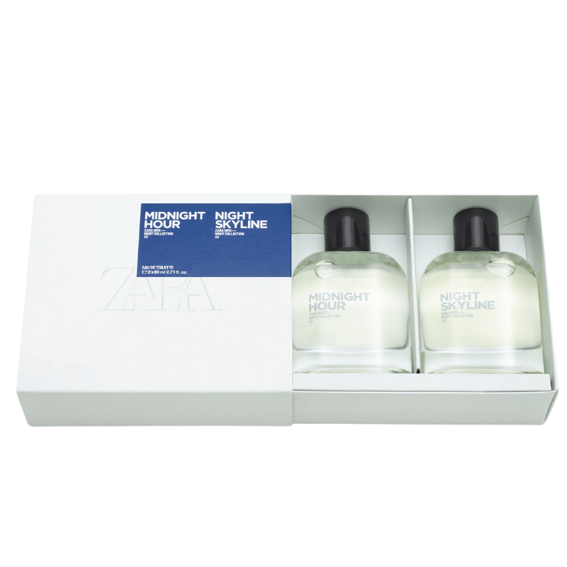 Zara Midnight Hour + Night Skyline EDT 80Ml Hombre - Yauras Perfumería