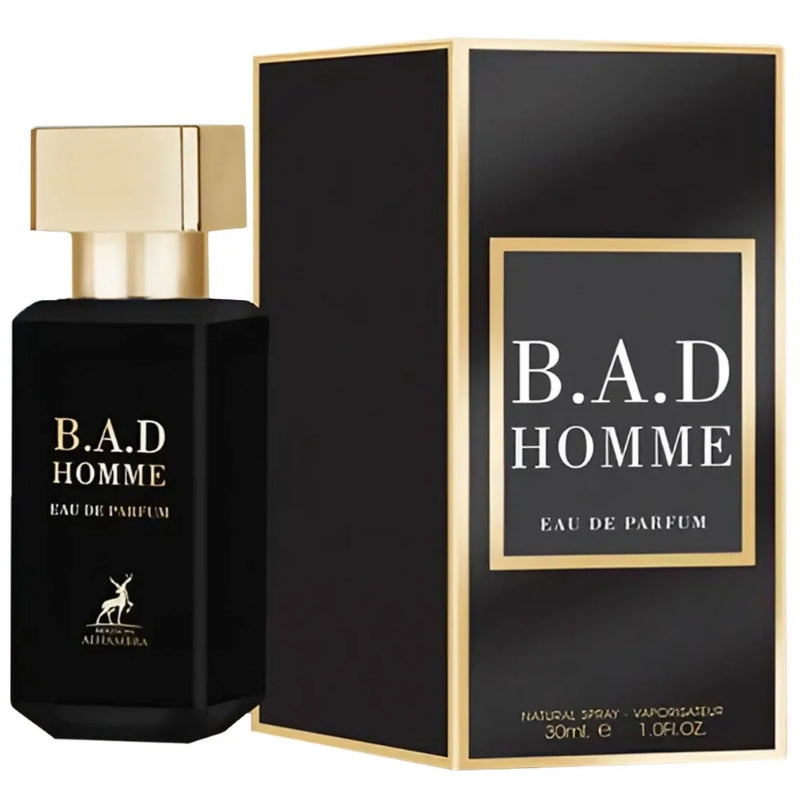 Maison Al Hambra Bad Homme Edp 30ml (CH Bad Boy) - Yauras Perfumería