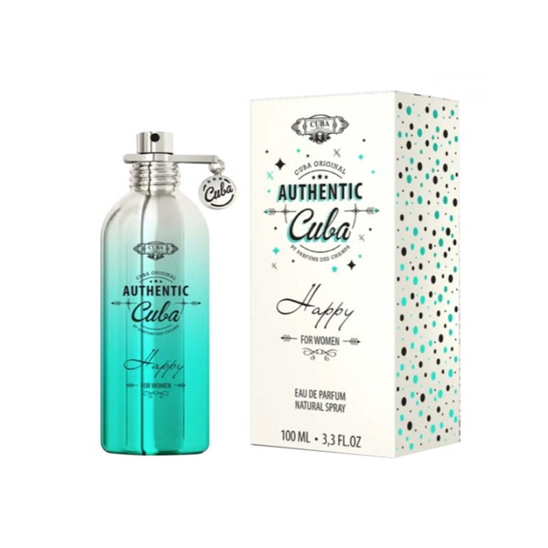 Cuba Authentic Happy Edp 100Ml Mujer - Yauras Perfumería