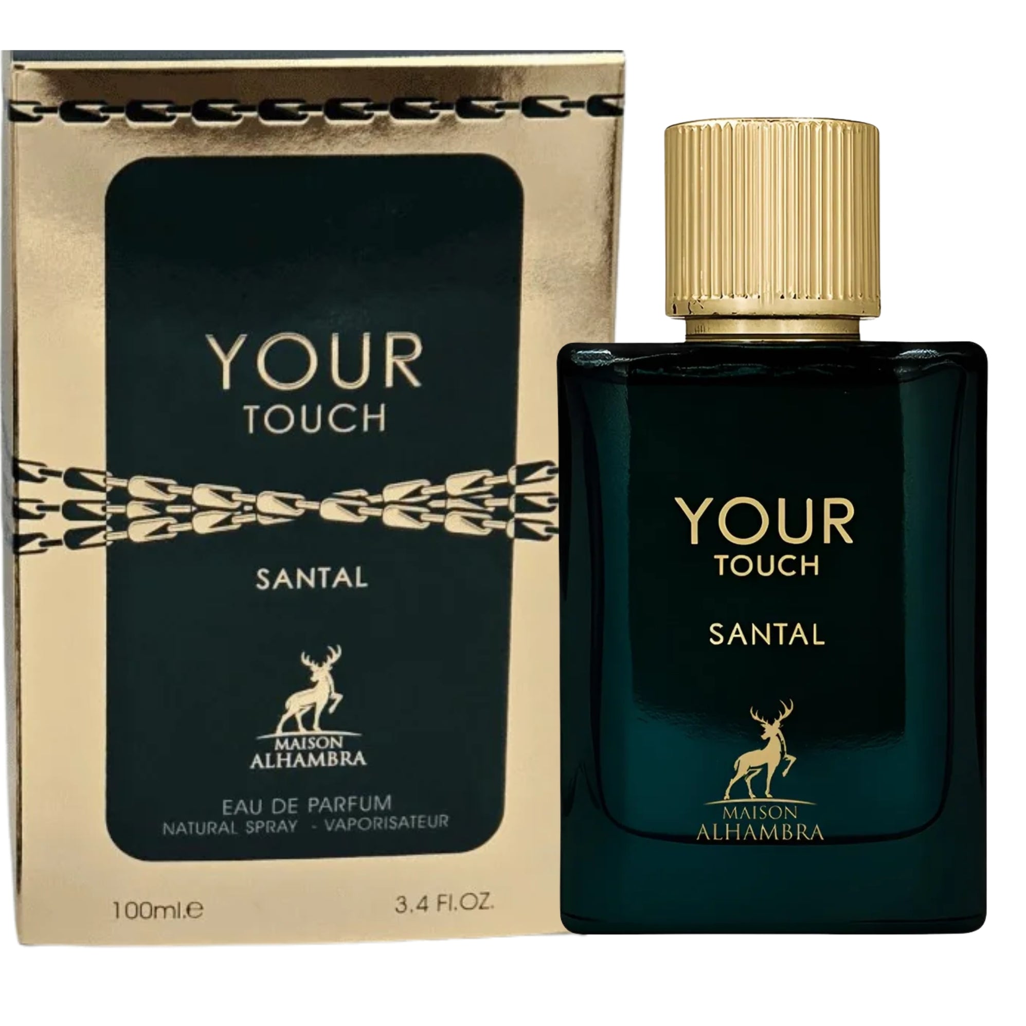 Maison Alhambra Your Touch Santal Edp 100Ml Hombre - Yauras Perfumería