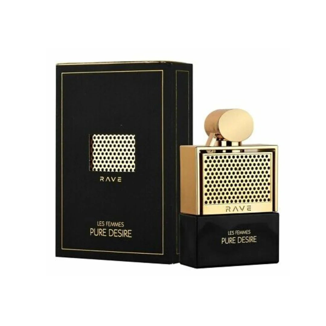 Rave Les Femmes Pure Desire Gold Edp 100ml - Yauras Perfumería